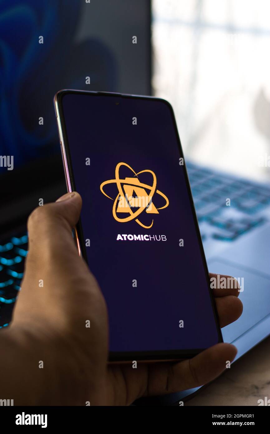Atomichub logo hi-res stock photography and images - Alamy