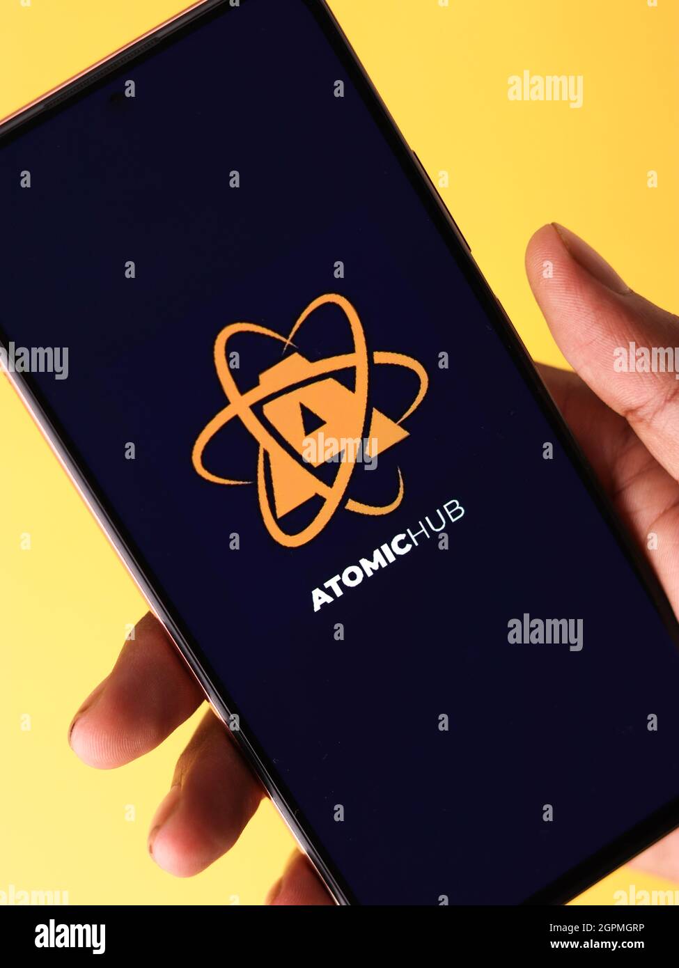Atomichub logo hi-res stock photography and images - Alamy