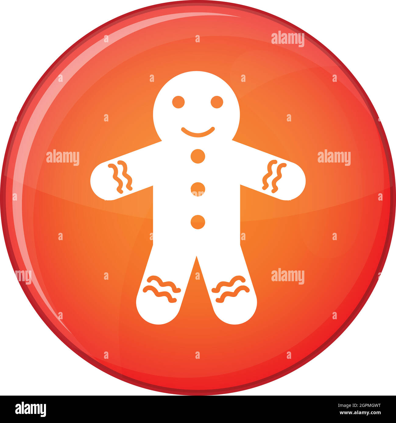 Happy man decorated xmas Stock Vector Images - Alamy