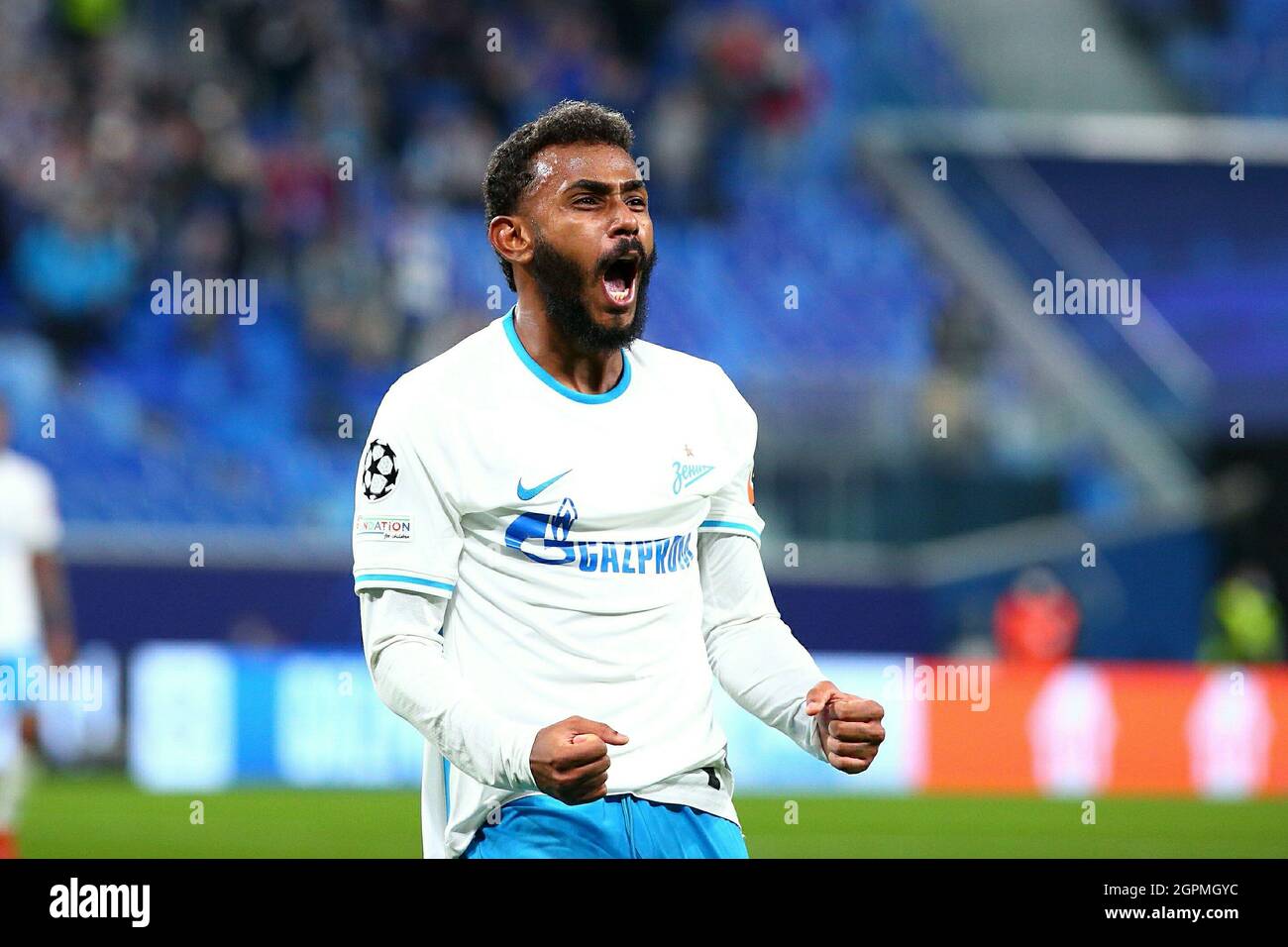 September 29, 2021, Saint Petersburg, Russia. UEFA Champions League ...