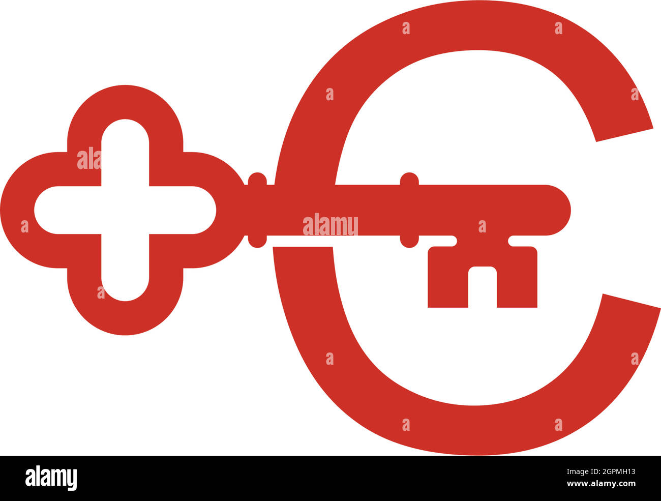 Letter color geometric symbol Cut Out Stock Images & Pictures - Alamy