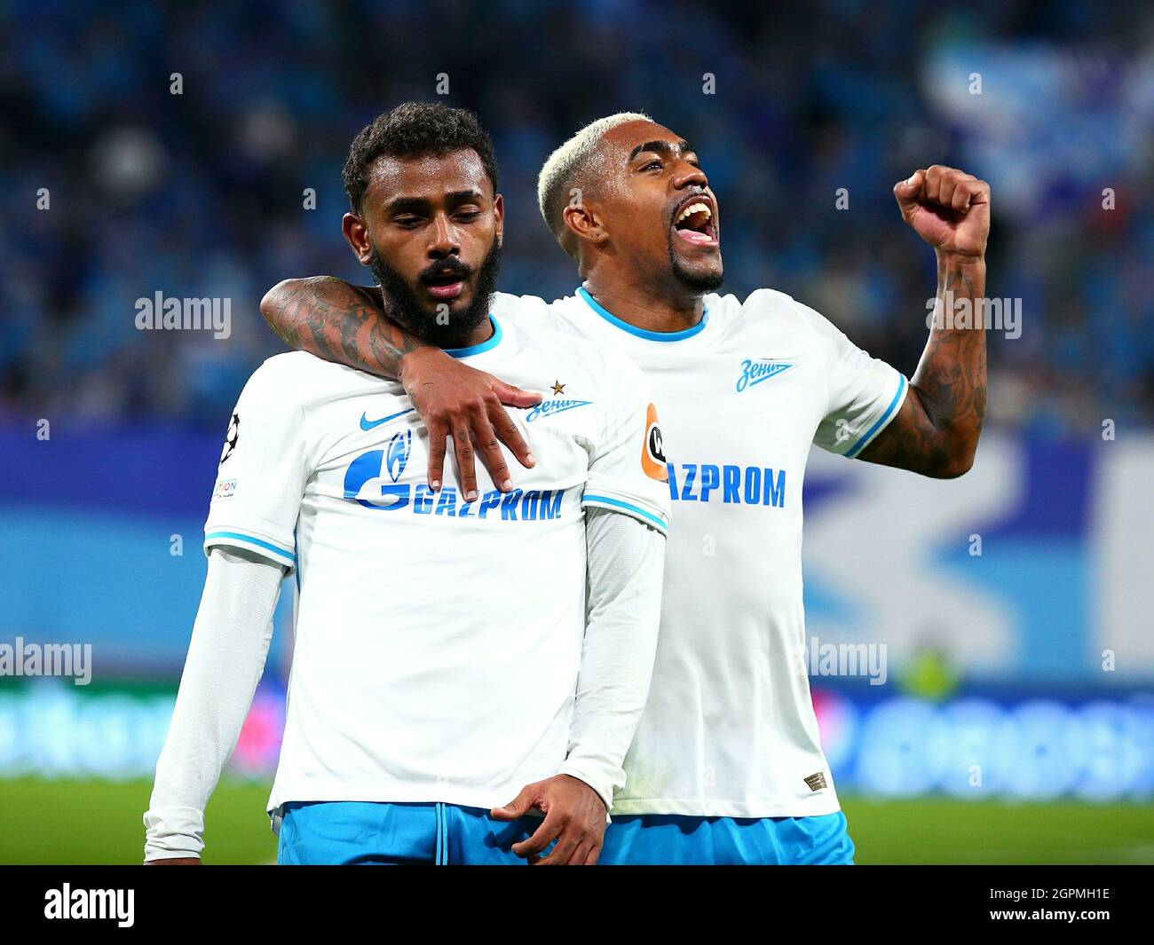 September 29, 2021, Saint Petersburg, Russia. UEFA Champions League ...