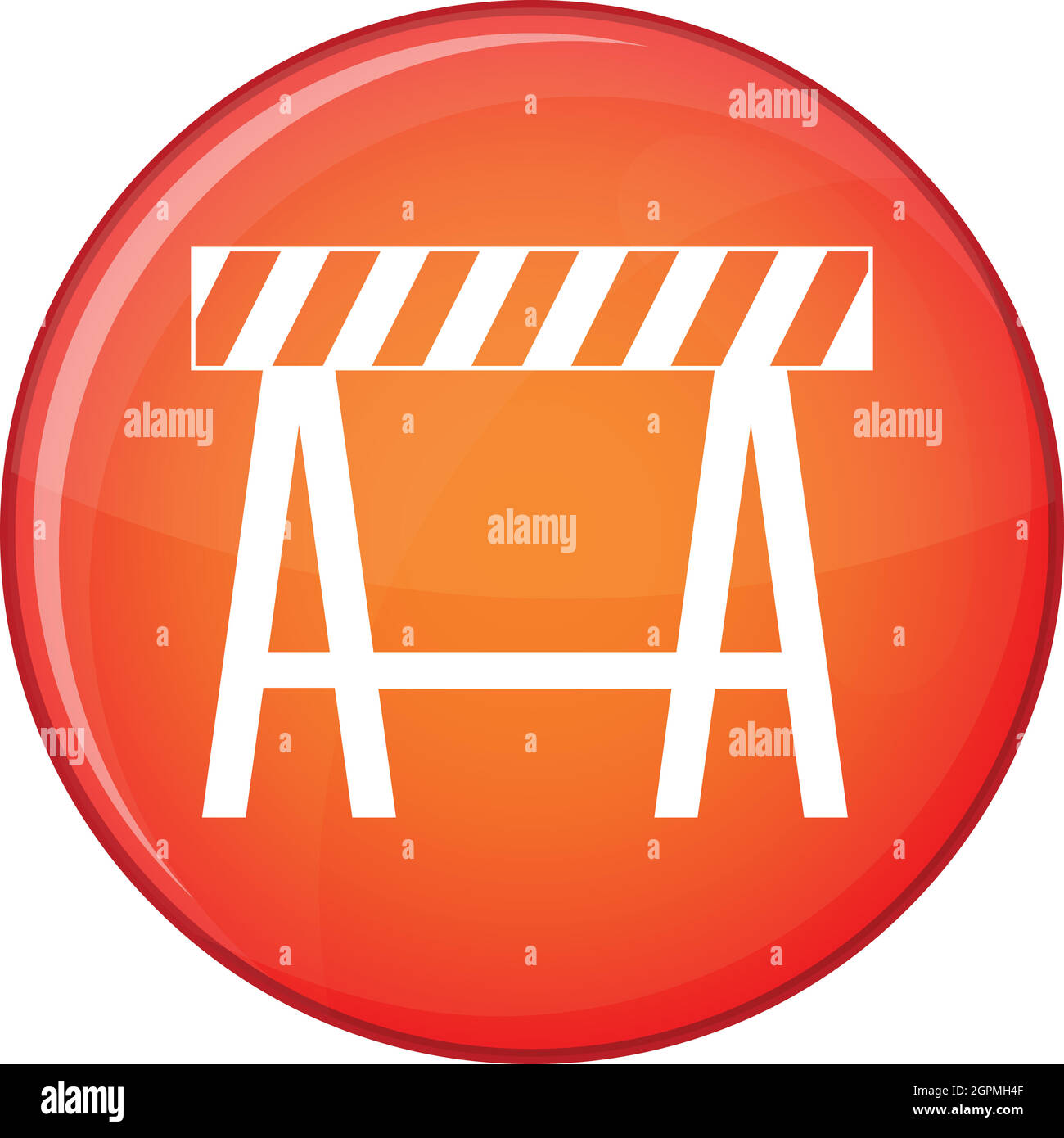 Road construction barrier traffic Stock Vector Images - Alamy