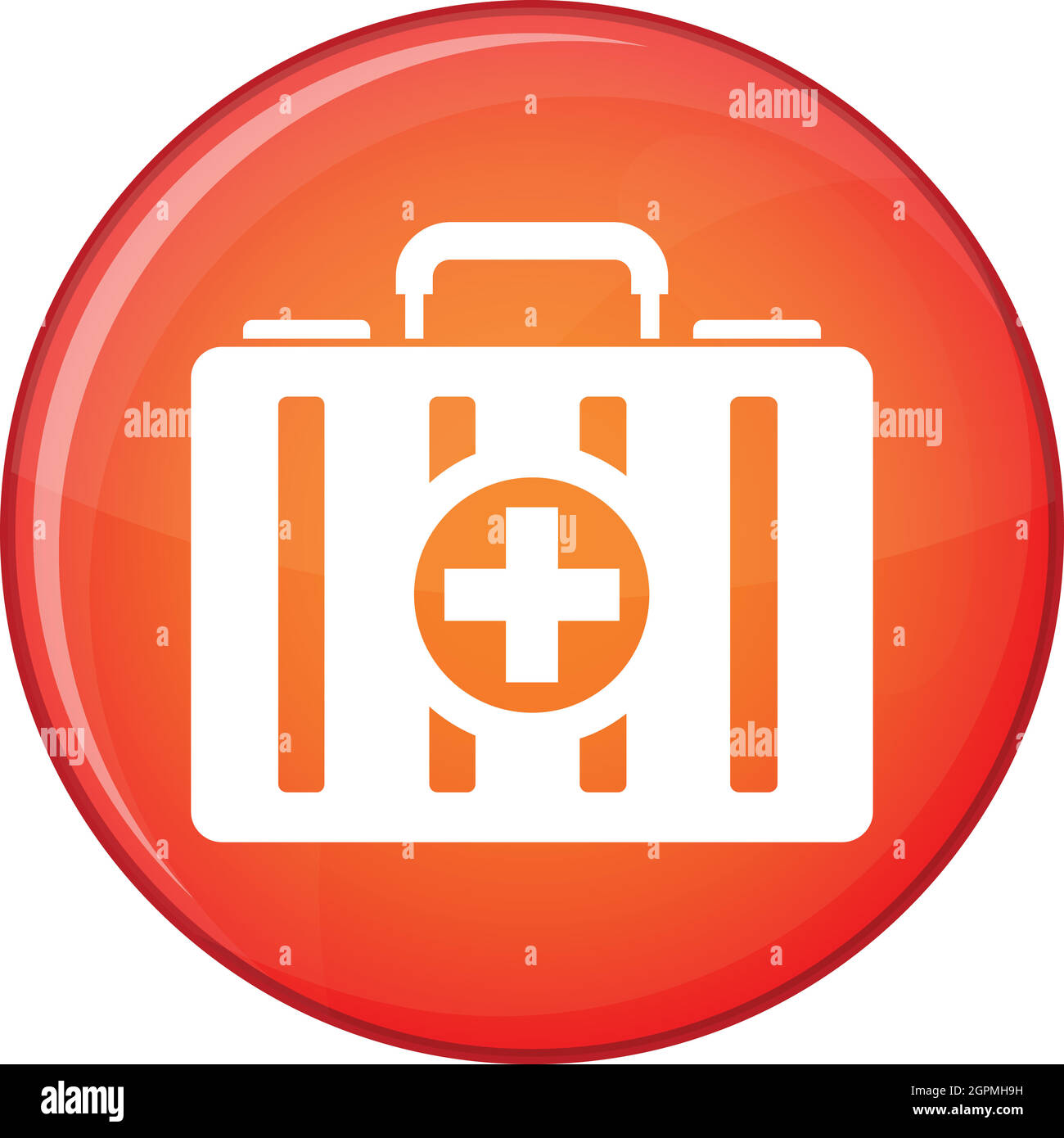 First aid kit icon, flat style Stock Vector Image & Art - Alamy