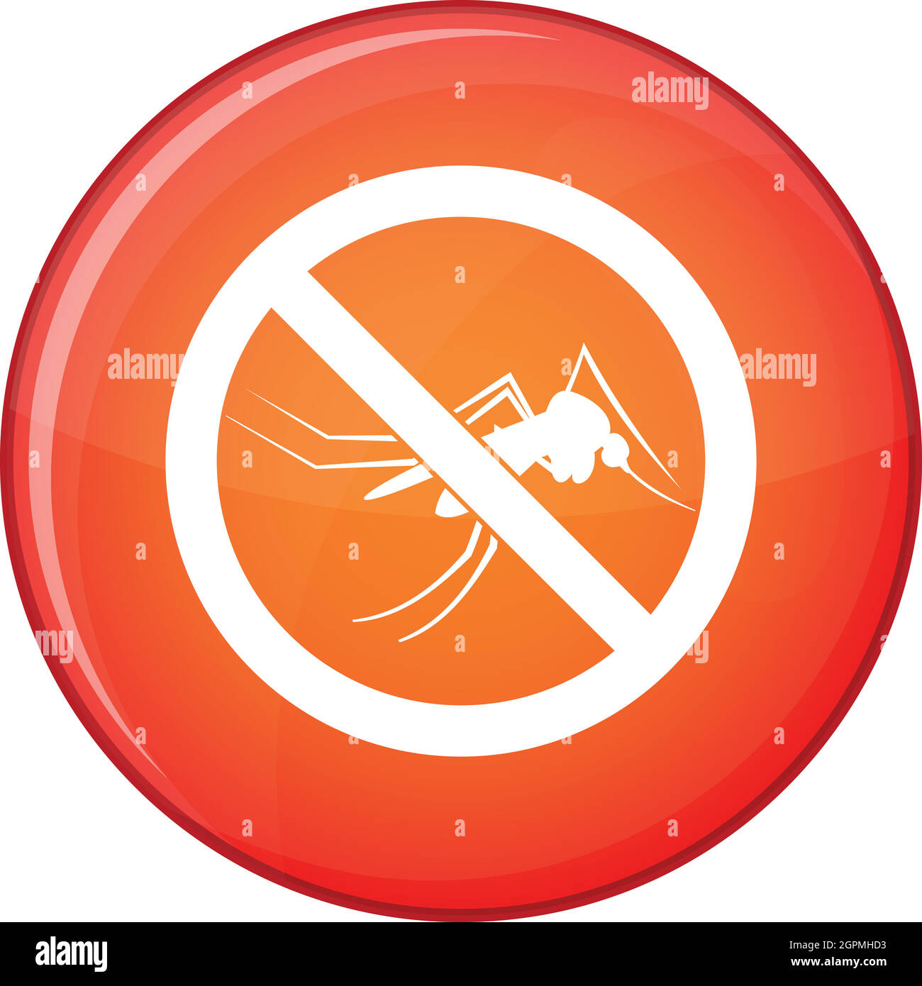 Vector warning anti mosquito Stock Vector Images - Alamy