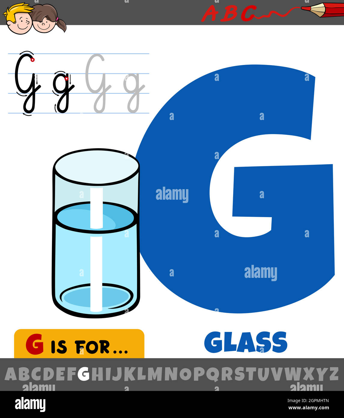G Letter In Water