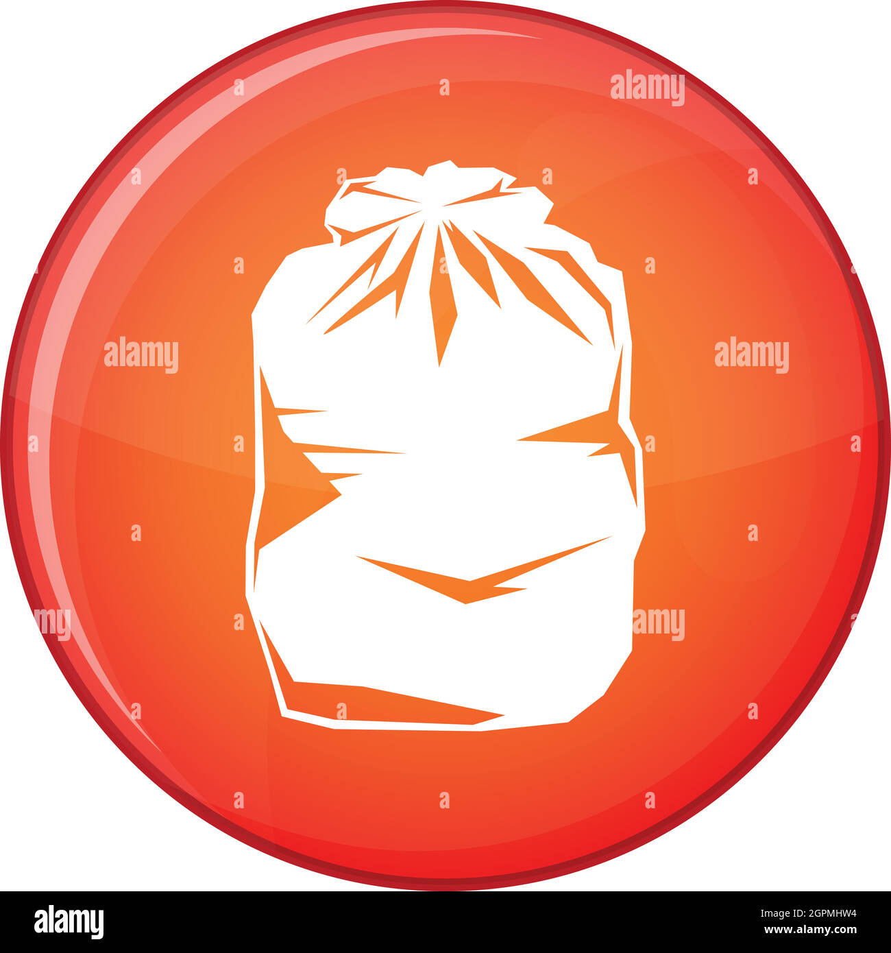 Recycling trash bag Stock Vector Images - Alamy