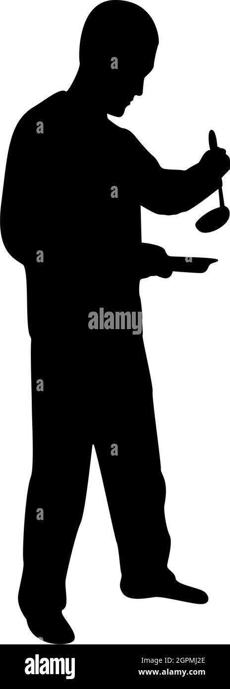 Ladle casserole Stock Vector Images - Alamy