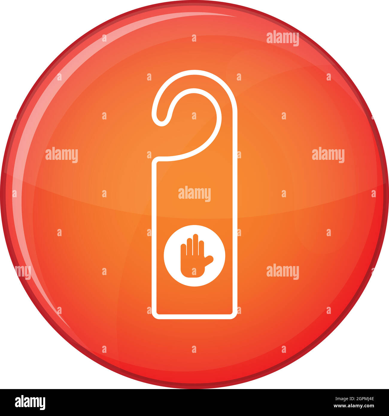 Disturb room hotel sign Stock Vector Images - Alamy