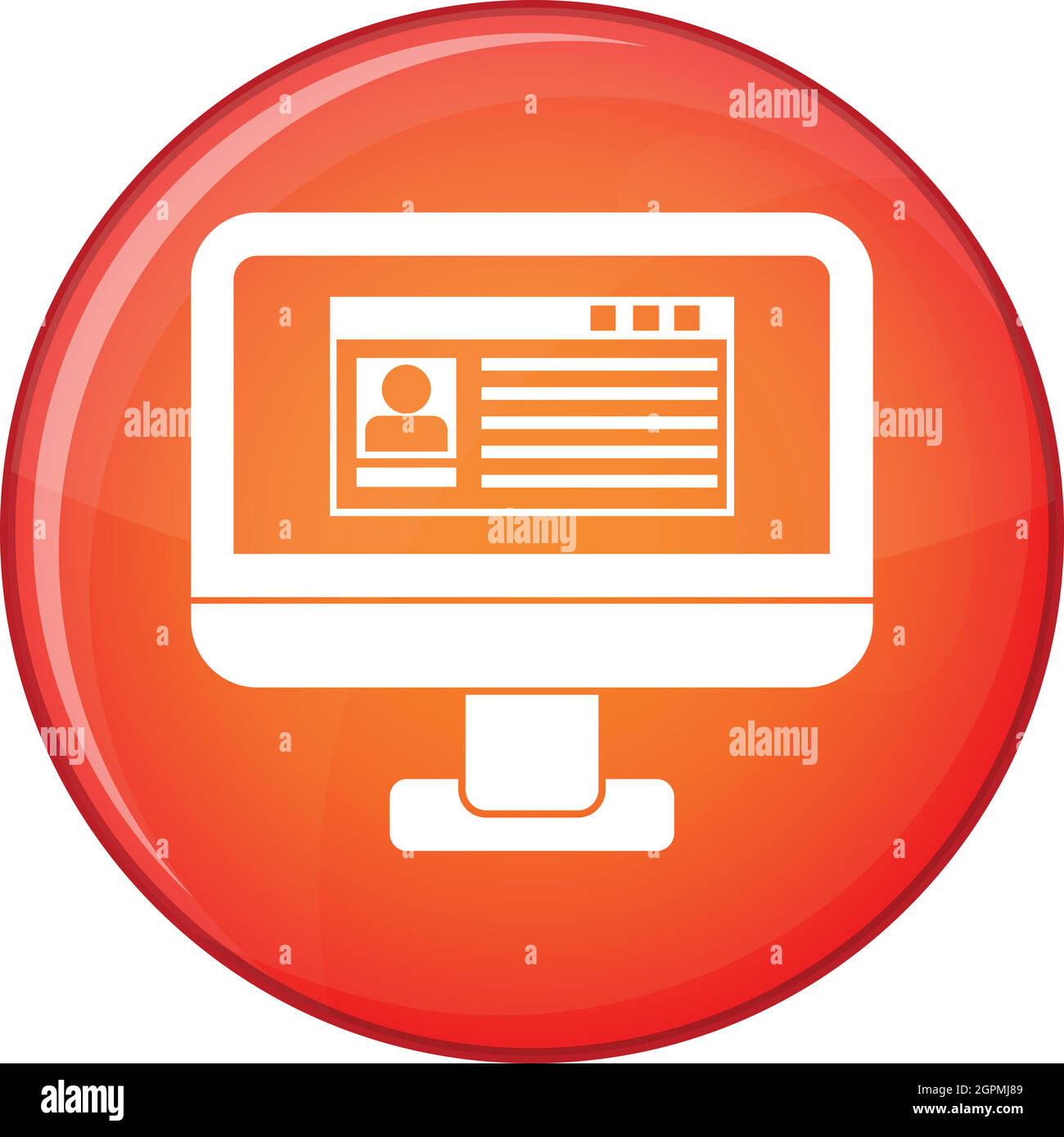 Profile background Stock Vector Images - Alamy