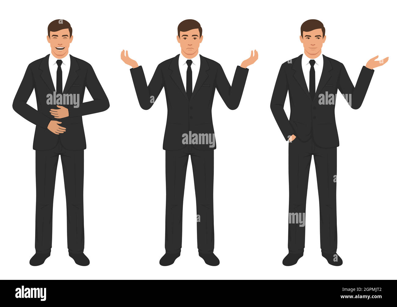 man expressions with hands gesture Stock Vector Image & Art - Alamy