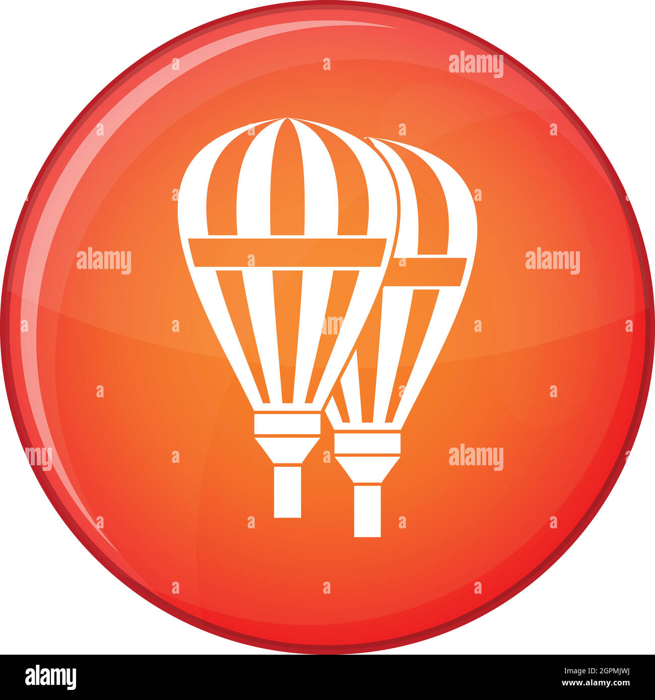 Balloons icon, flat style Stock Vector Image & Art - Alamy
