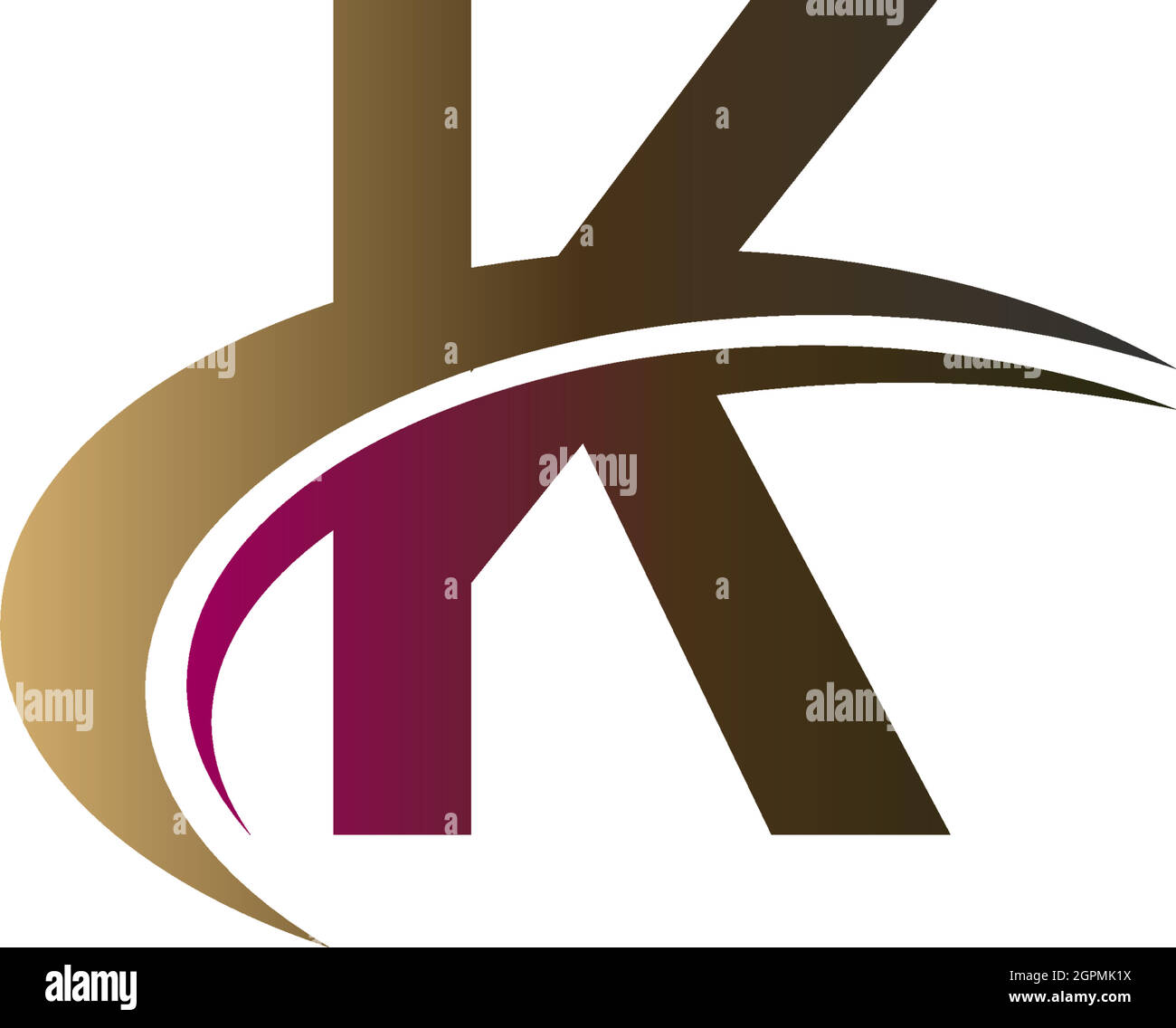 Mix of letter with quick slash design logo icon concept Stock Vector ...