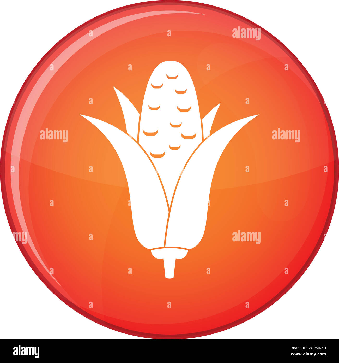 Maize icon Stock Vector Images - Alamy