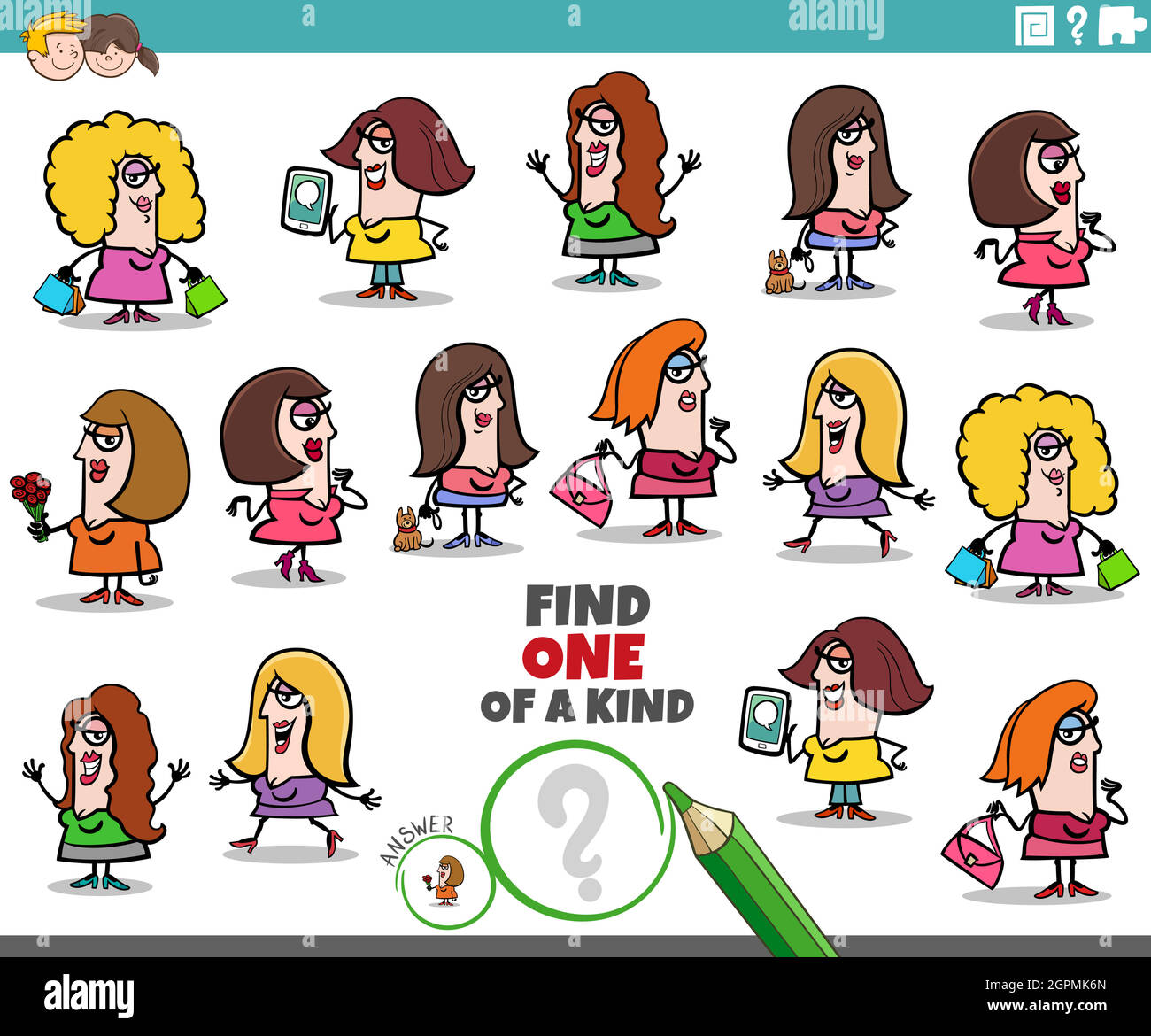 One of a kind Stock Vector Images - Alamy