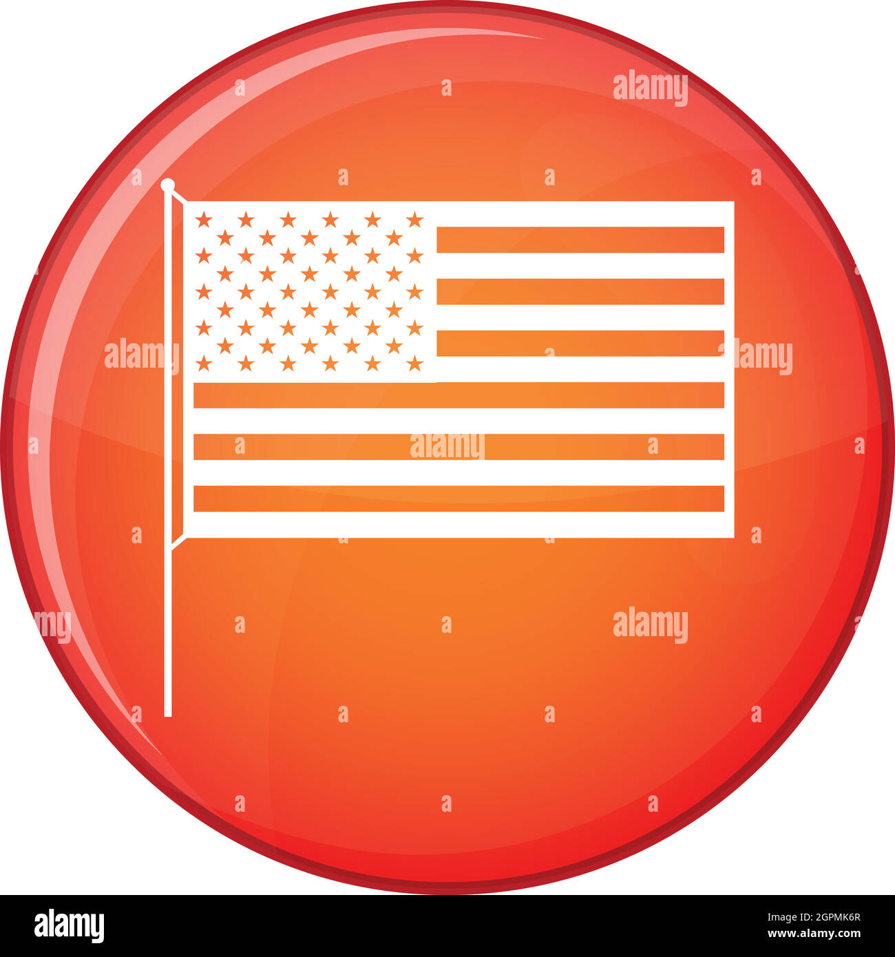 Flag icon flat style hi-res stock photography and images - Alamy