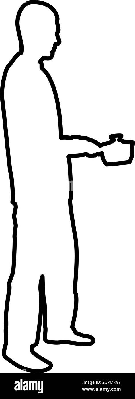 Menu in hands Cut Out Stock Images & Pictures - Alamy