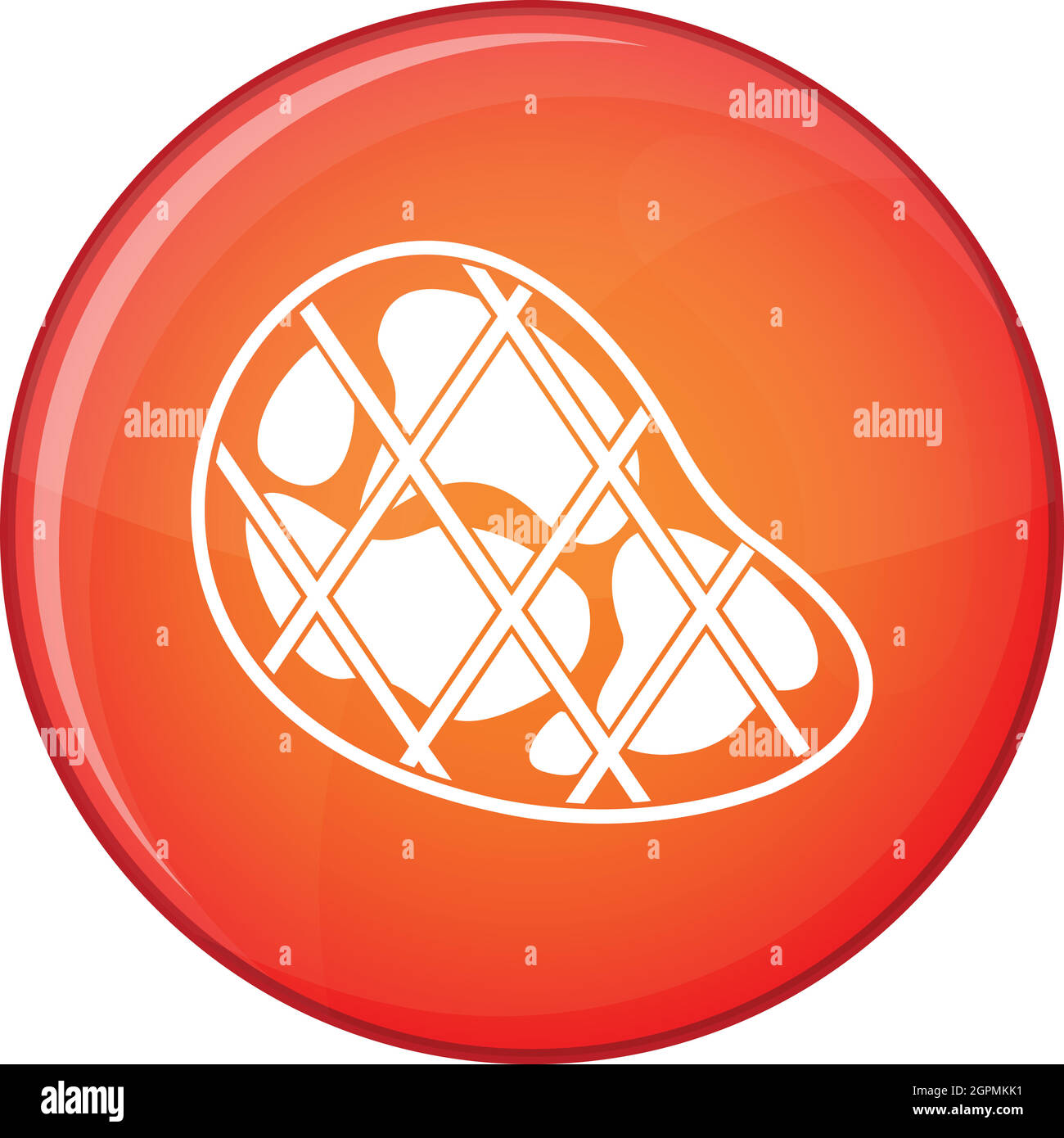 Steak icon, flat style Stock Vector Image & Art - Alamy