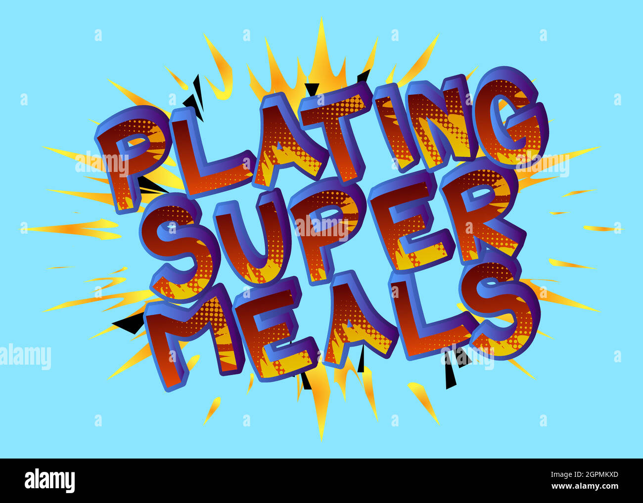 Super taste restaurant Stock Vector Images - Alamy