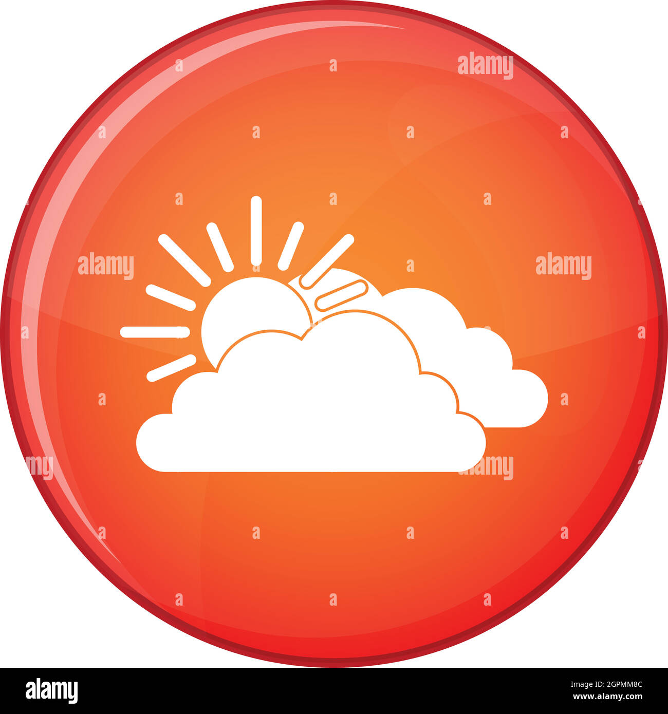 Sky cloud sun light Stock Vector Images - Alamy
