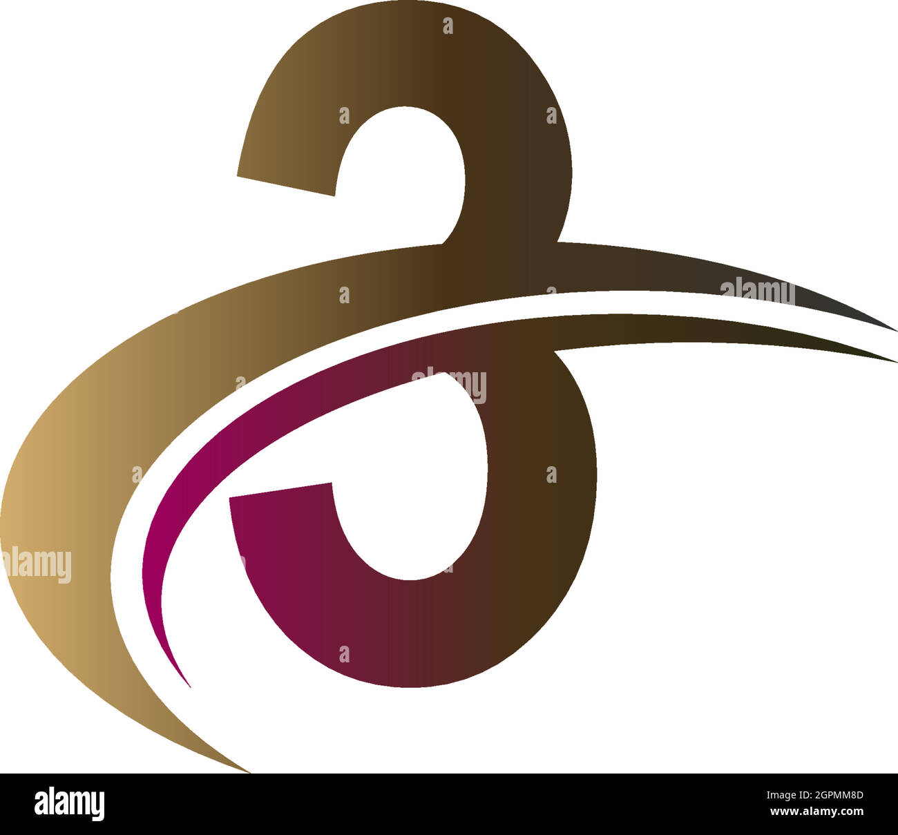 Mix of letter with quick slash design logo icon concept Stock Vector ...