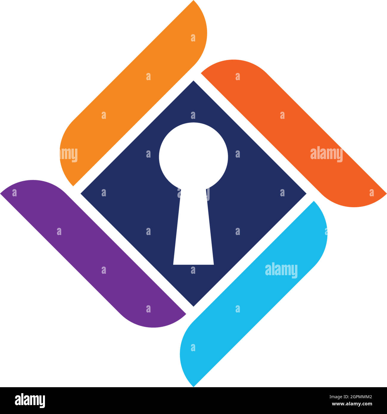 Simple key logo icon design vector template Stock Vector Image & Art ...