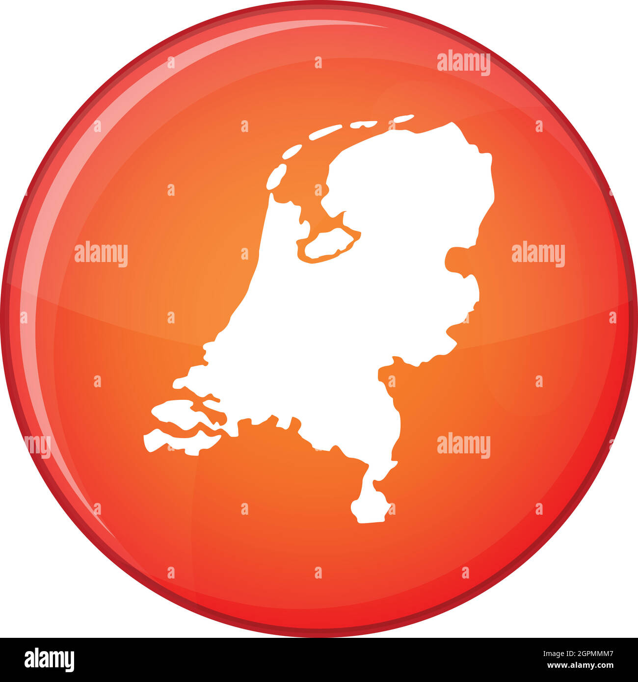 Administrative political map dutch Stock Vector Images - Alamy