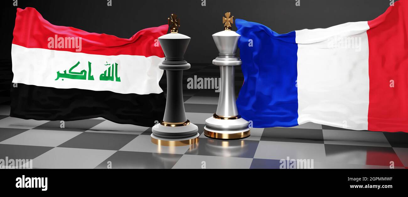 Iraq france summit hi-res stock photography and images - Alamy