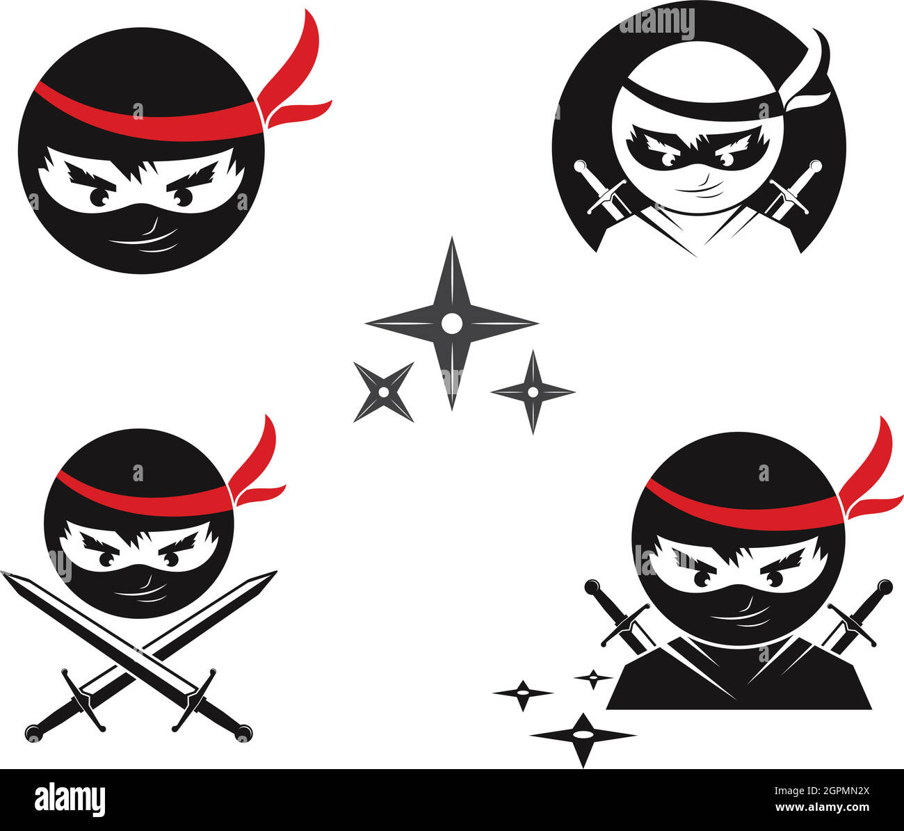 Ninja face hi-res stock photography and images - Alamy