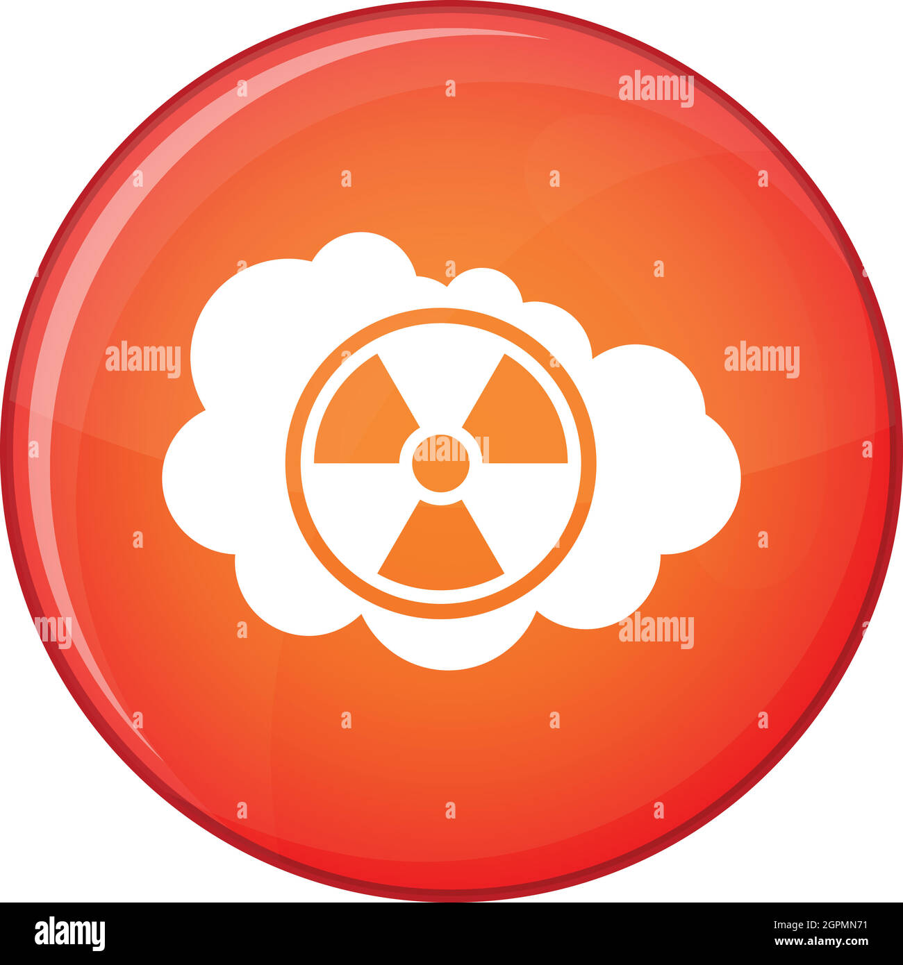 Radioactive contamination icon Stock Vector Images - Alamy
