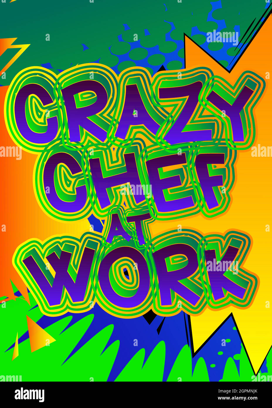Crazy chef hi-res stock photography and images - Alamy