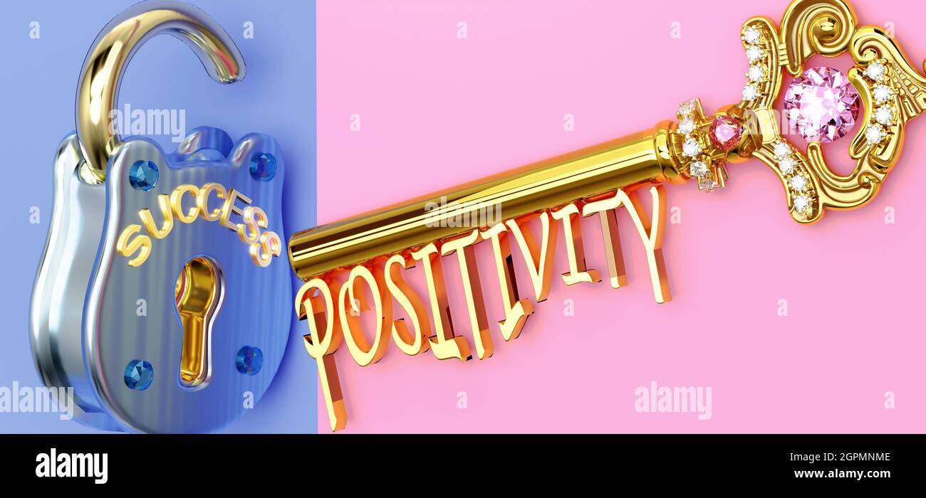 Key to success is Positivity - to win in work, business, family or life ...