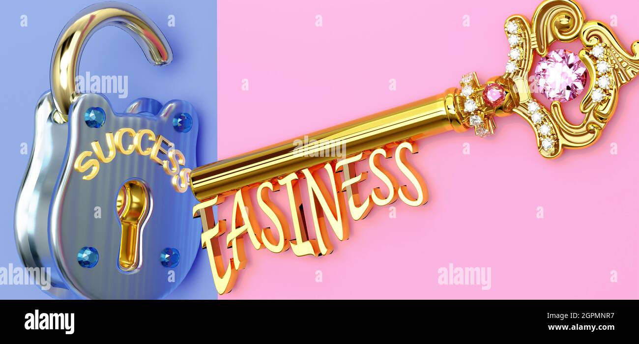Key to success is Easiness - to win in work, business, family or life ...