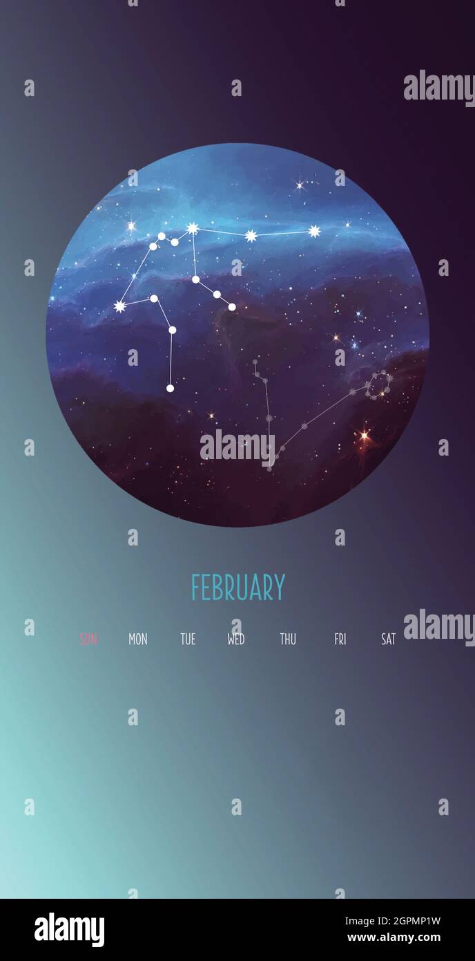 Constellations of the zodiac element hi-res stock photography and ...