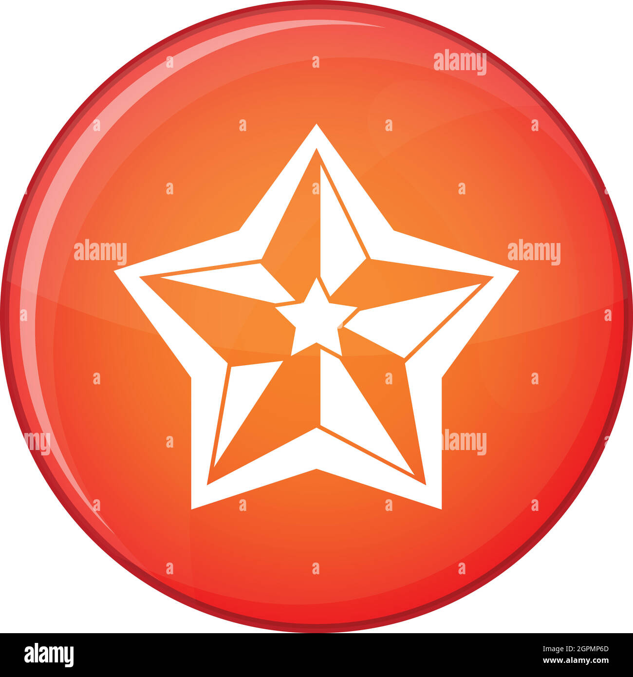 Star icon, flat style Stock Vector Image & Art - Alamy
