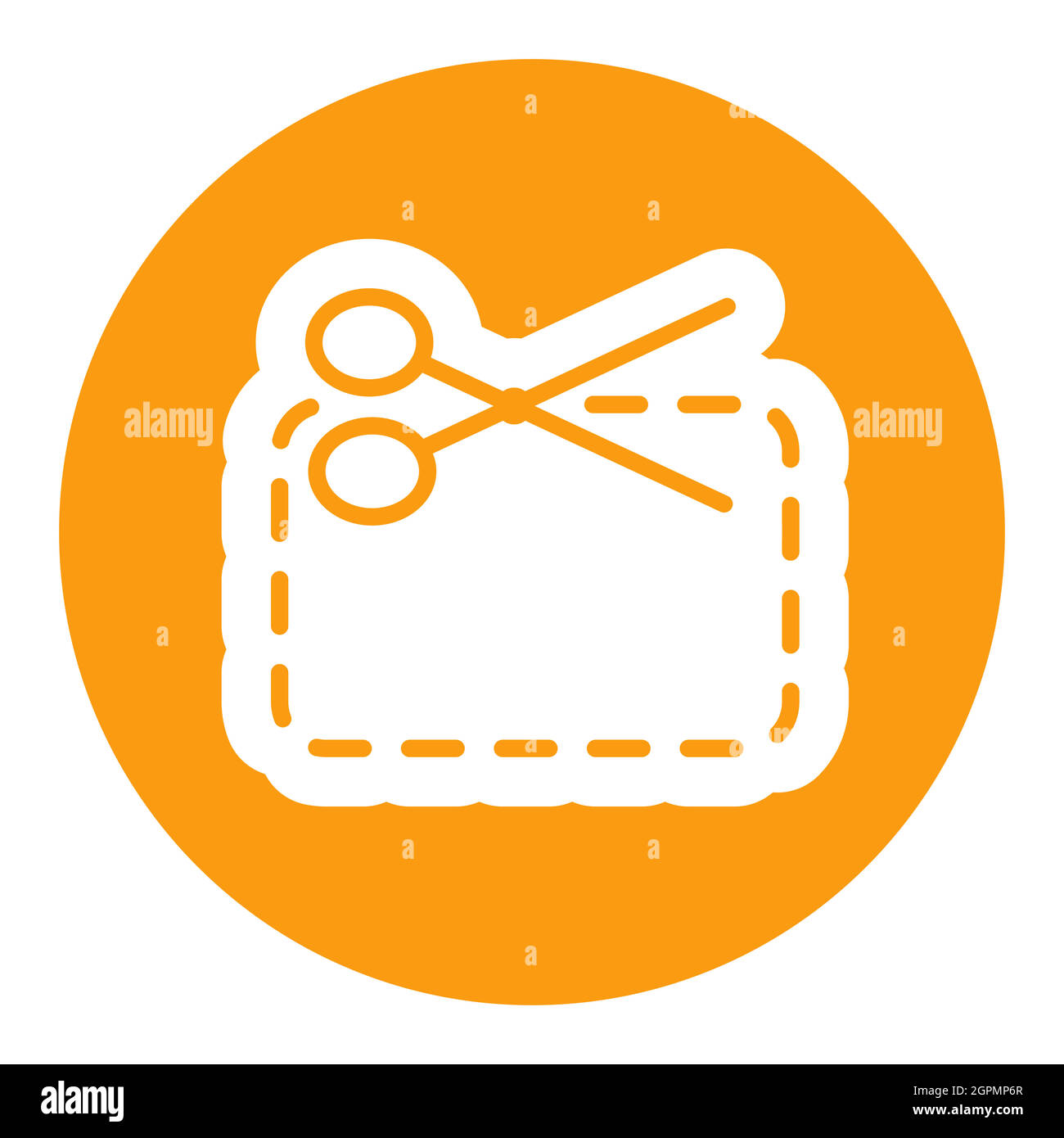 Cutting white Stock Vector Images - Alamy