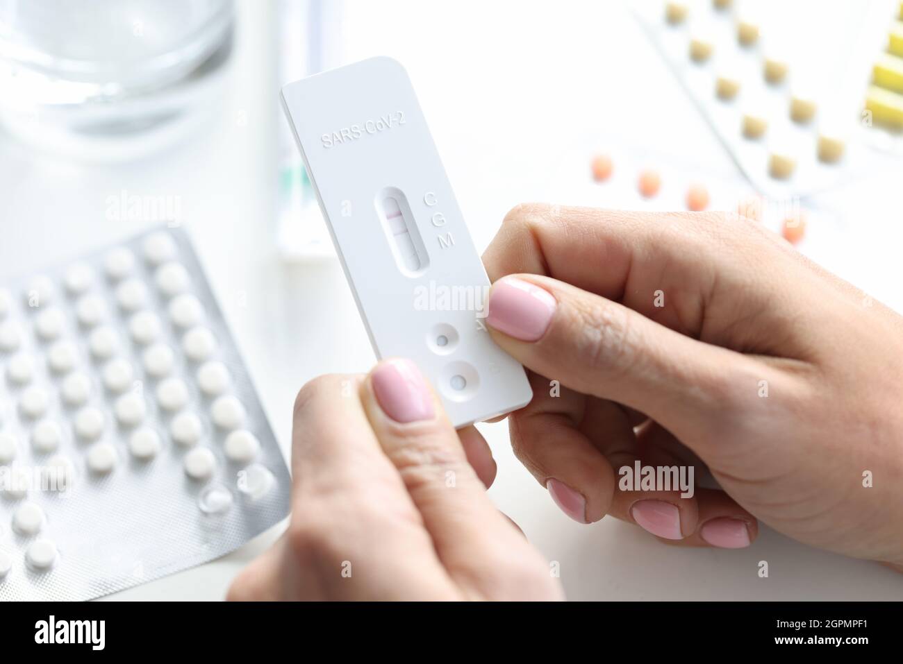 Positive pcr test hi-res stock photography and images - Alamy