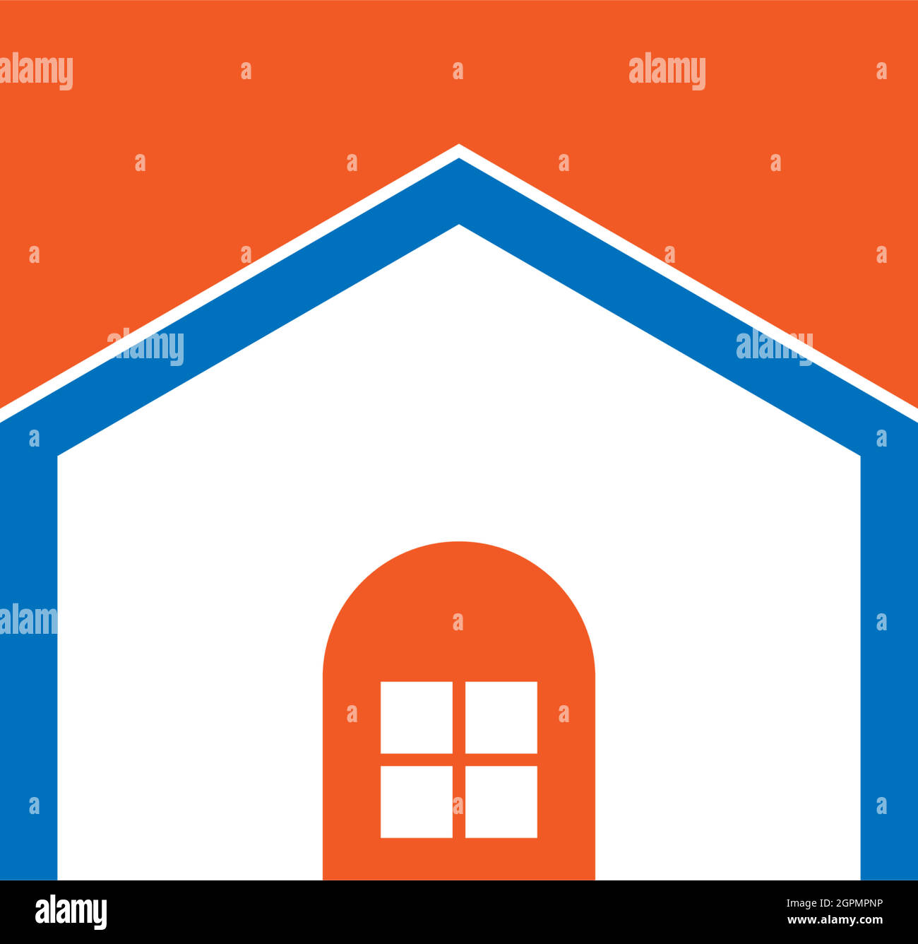 House icon logo simple design template vector Stock Vector Image & Art ...