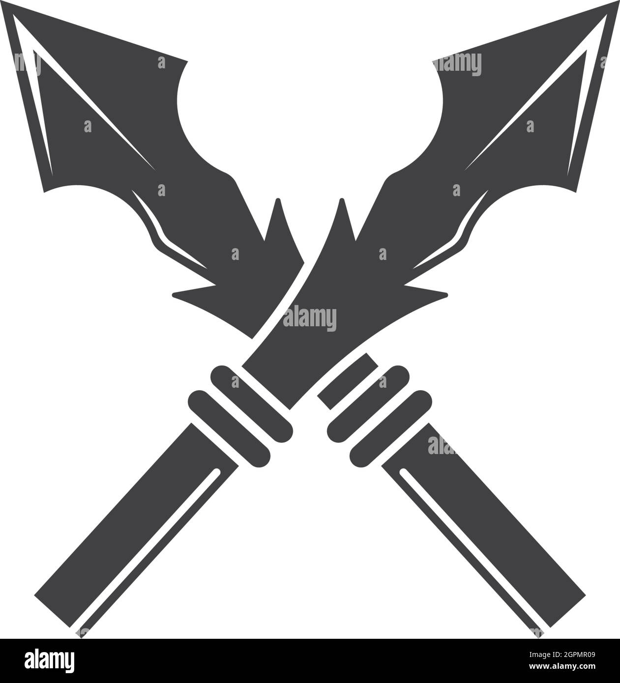 spear icon vector illustration design Stock Vector Image & Art - Alamy