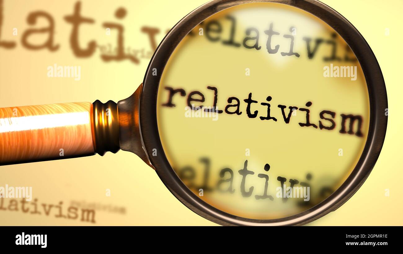 Relativism hi-res stock photography and images - Alamy