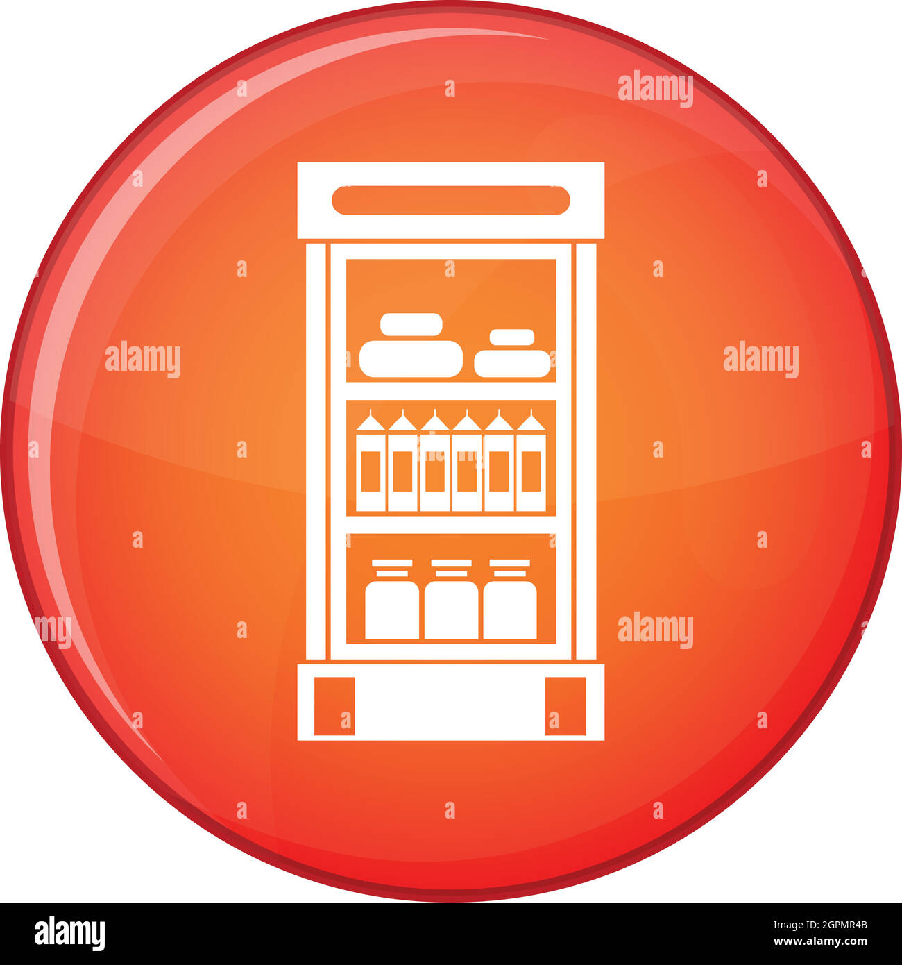 Commercial products shelf Stock Vector Images - Alamy