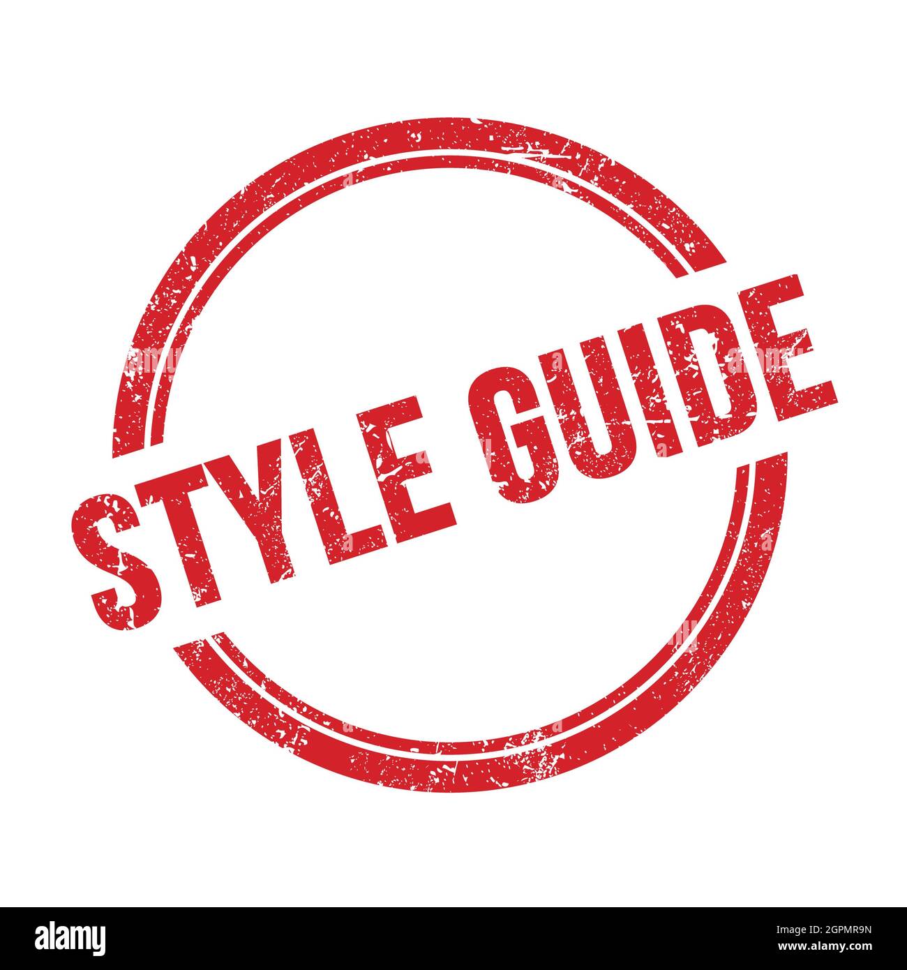 Red button text guide hi-res stock photography and images - Alamy