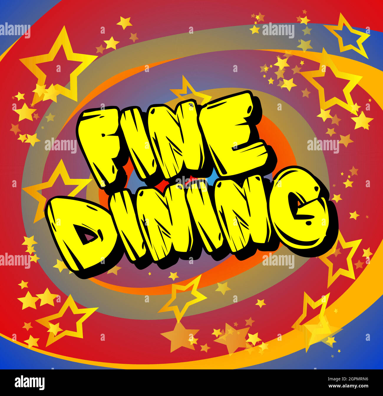 Fine food word Stock Vector Images - Alamy