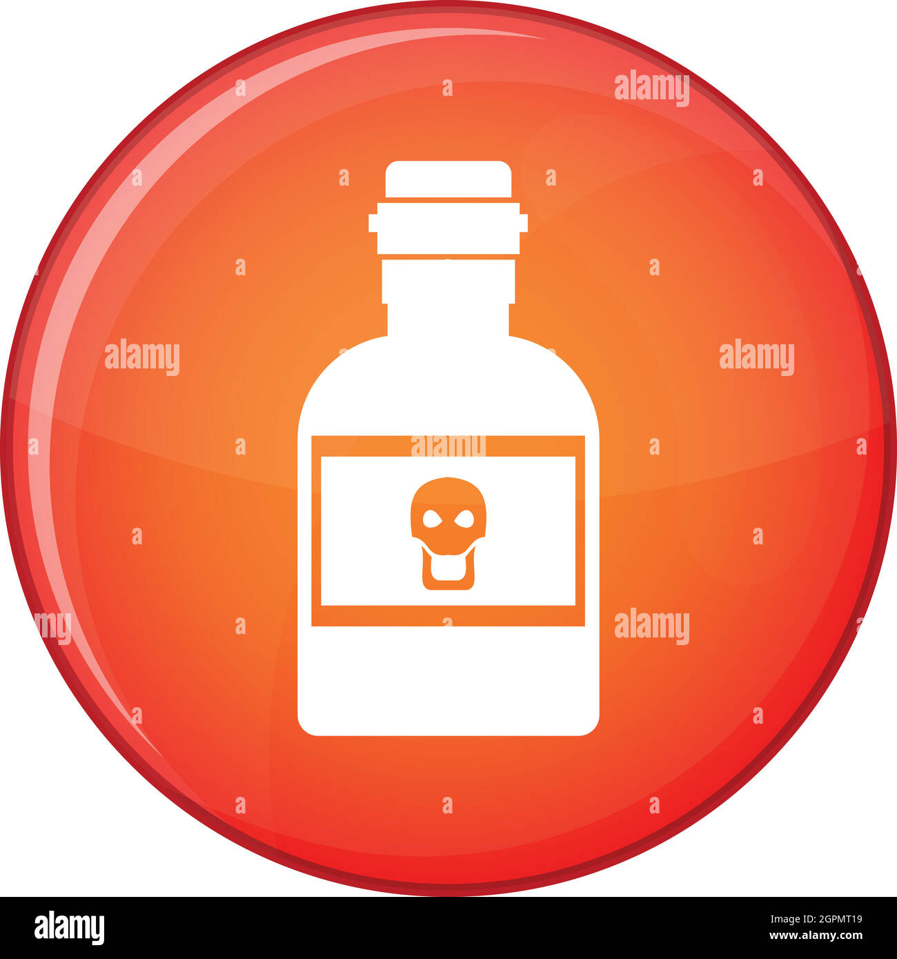 Bottle skull poison Stock Vector Images - Alamy