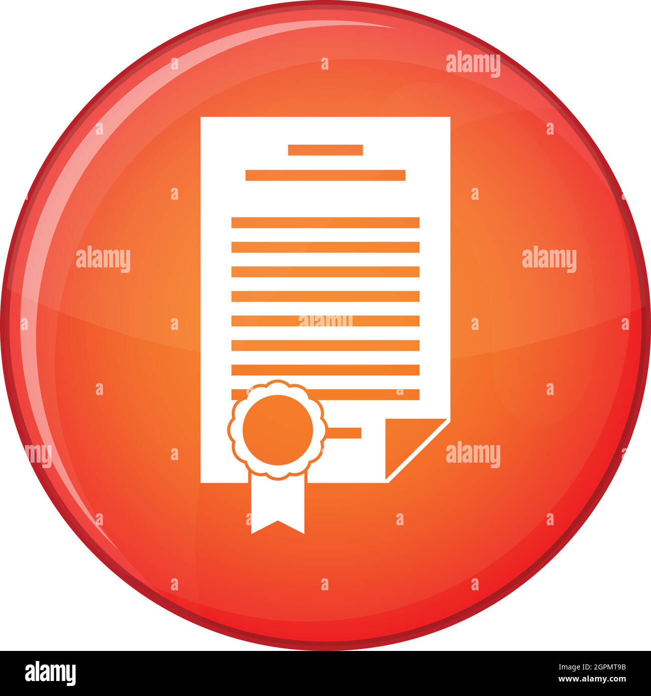 Contract paper icon hi-res stock photography and images - Alamy