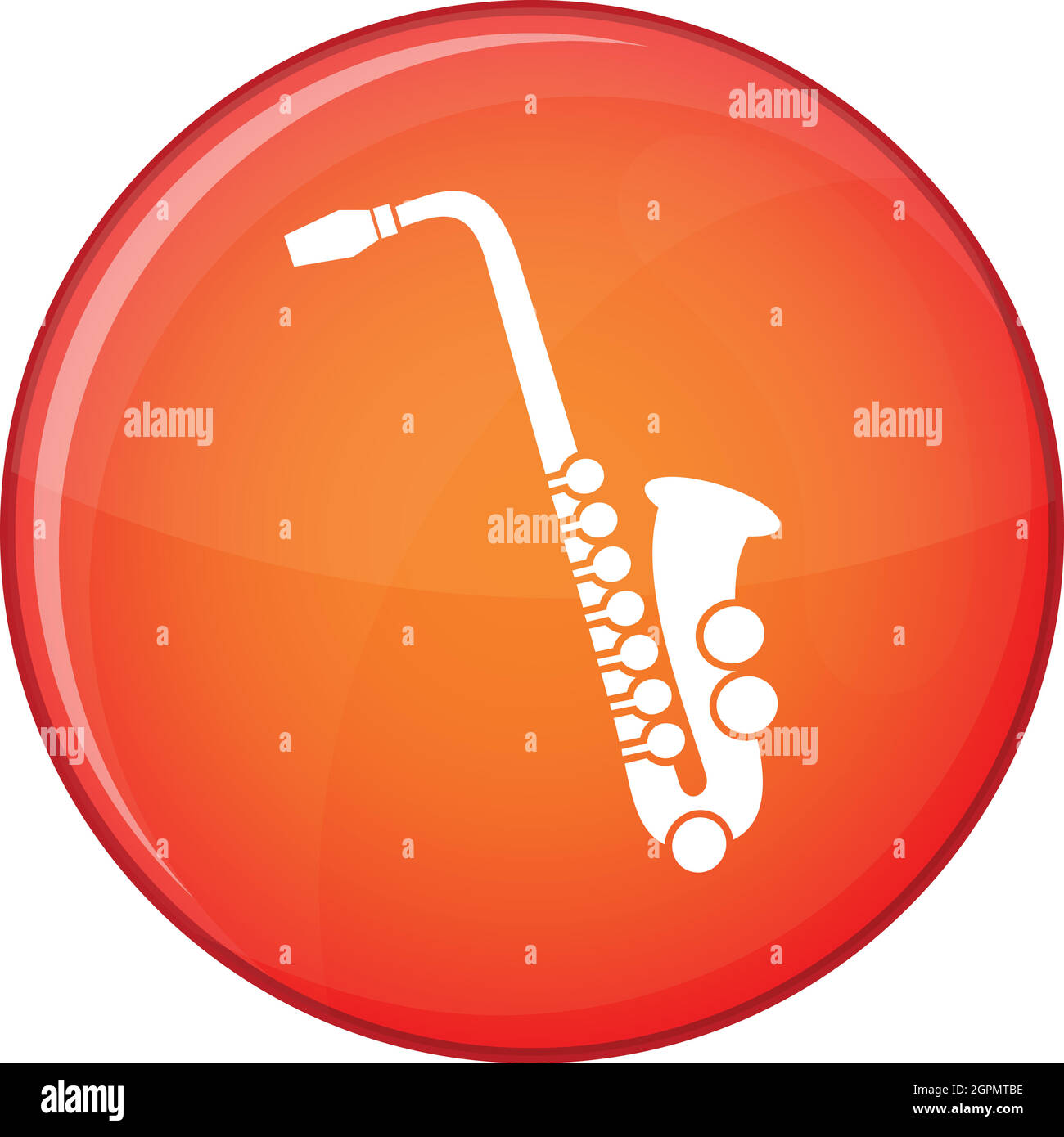 Saxophone icon music instrument vector hi-res stock photography and ...