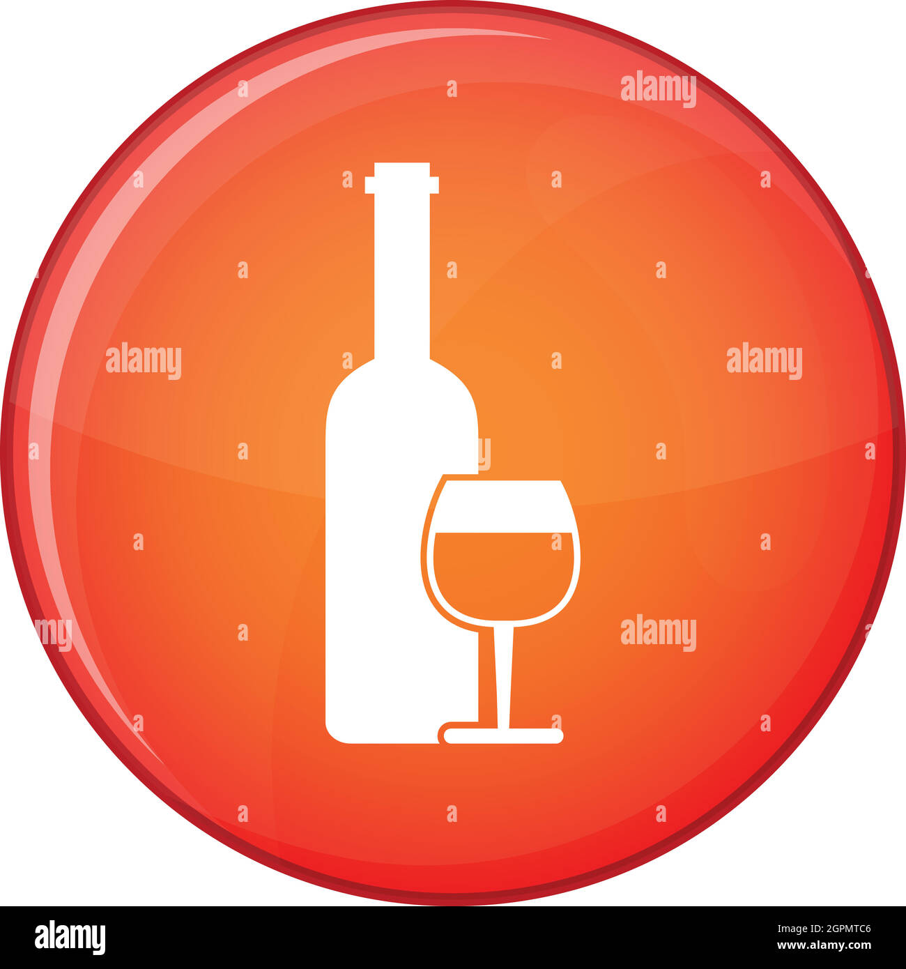 Wine bottle glass Stock Vector Images - Alamy