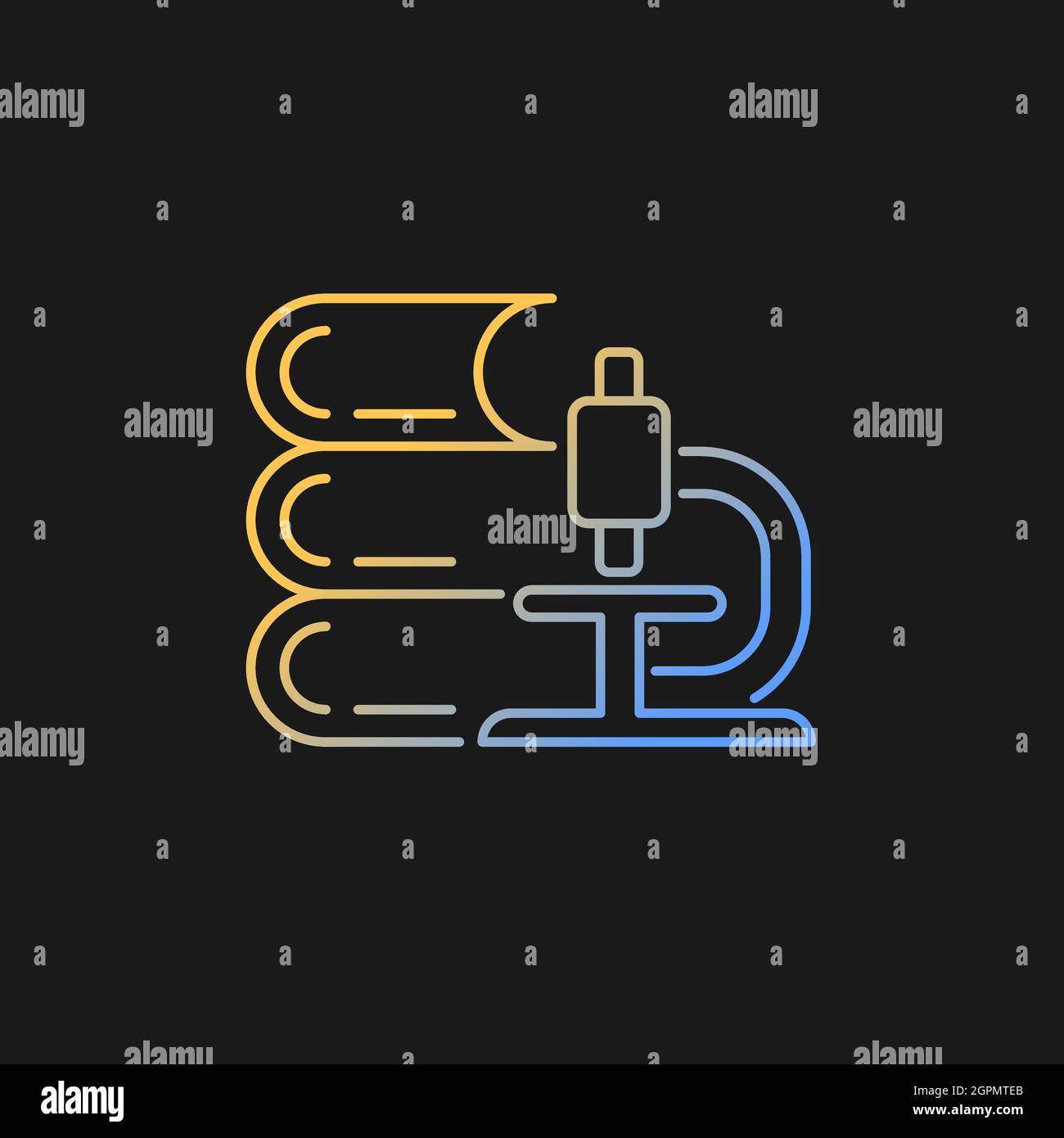 Science Gradient Vector Icon For Dark Theme Stock Vector Image And Art Alamy