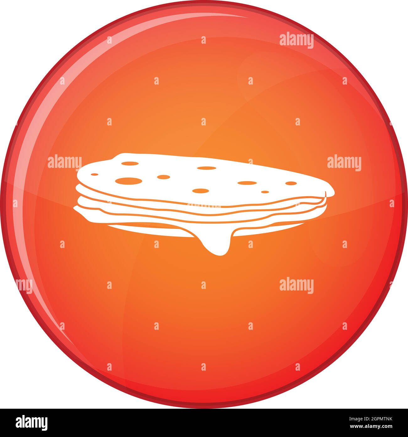 Stack pancakes Stock Vector Images - Alamy
