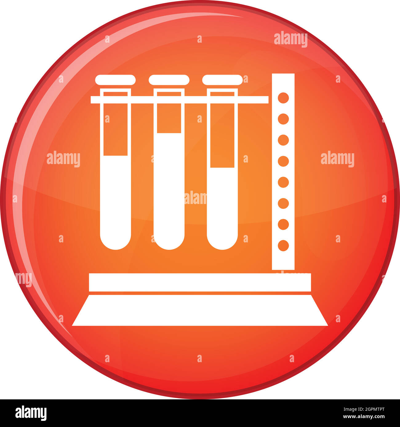 Blood in test tubes Stock Vector Images - Alamy